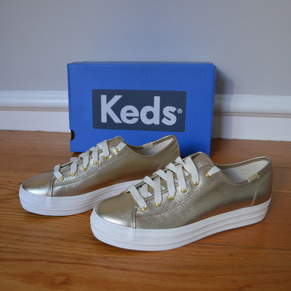 Keds | Shoes | Keds Metallic Sneakers | Poshmark